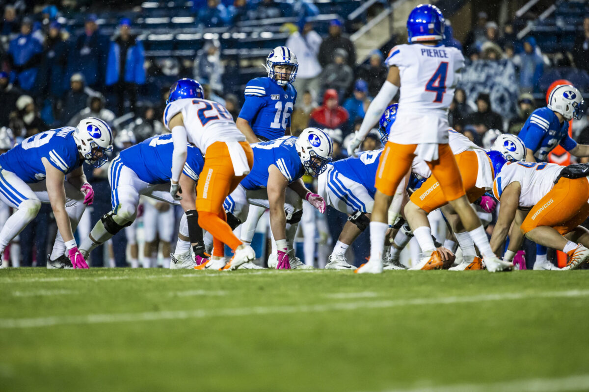 BYU offensive line depth still developing but making strides | News ...